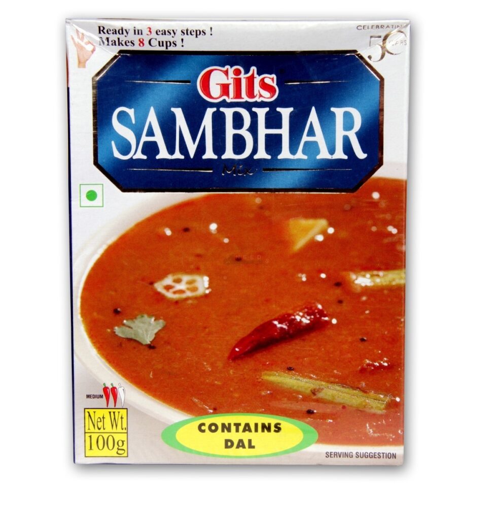 Gits Sambhar Mix - International Wholesale Spices and Food Supplier